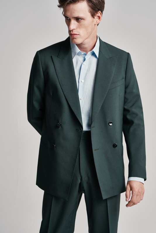 CC30 Dark Forest Green Wool Suit The Unorthodox Caf Costume CC30 Dark Forest Green Wool Suit The Unorthodox Caf Costume