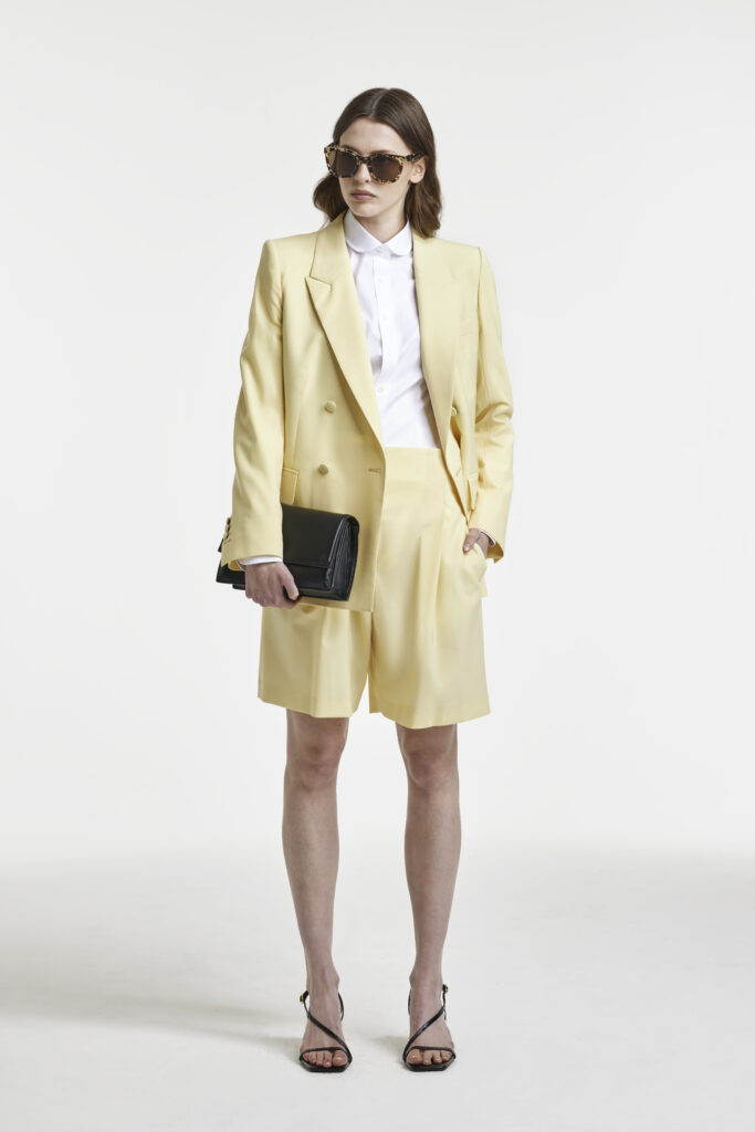 Soft Yellow Suit with Shorts - The Proof | Café Costume