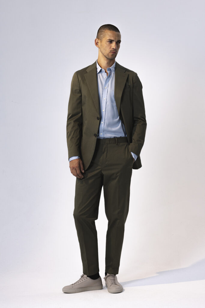 Calm Kaki Green Fabric - Safe And Sound | Café Costume