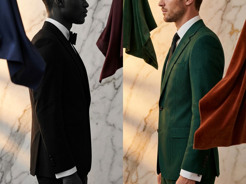Why do some grooms choose colored suits over traditional options ...